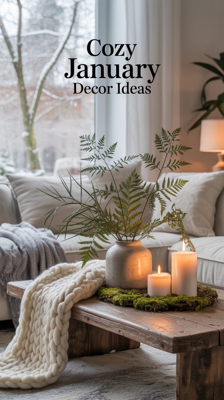 Transform Your Home with Cozy January Decor - hopeanddaisies